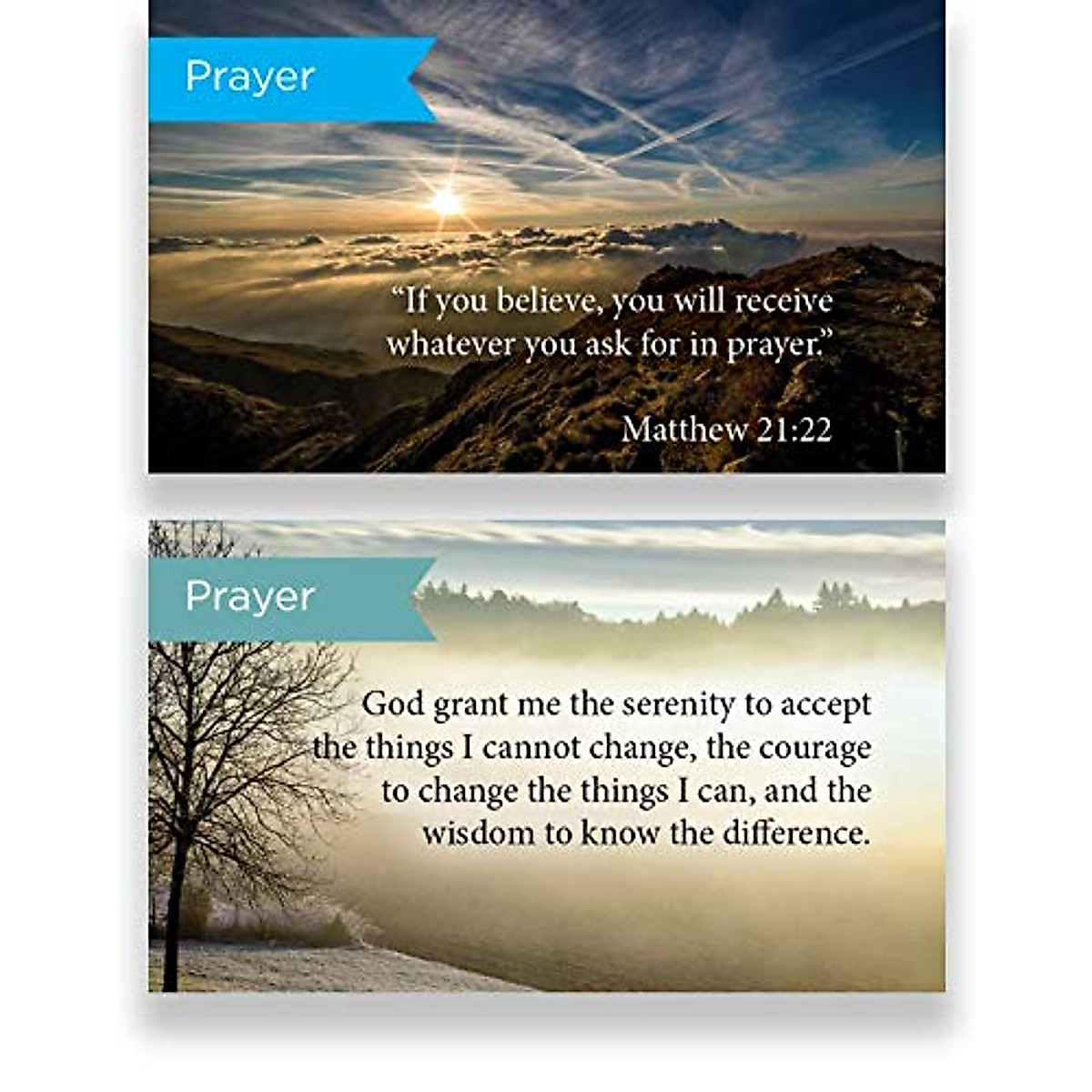 Logos Trading Post Pass Along Scripture Card Variety Pack | All 60 Designs | 1 of each Design | Pack of 60 - Assortment 13