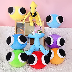 ATVGRTC Rainbow Friends Chapter 2 Plush Toys, Kids Game Fans Birthday Party Favored First Choice Gift, 7.8 Inch Mini Plush Toy (2 Pieces)