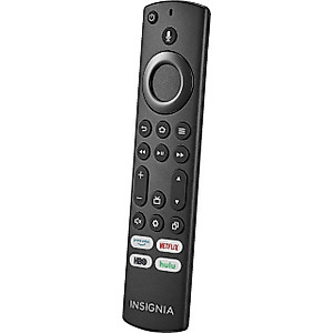 Insignia OEM Remote Control PrimeVideo/Netflix/HBO/Hulu - Black (NS-RCFNA-21) (Renewed)