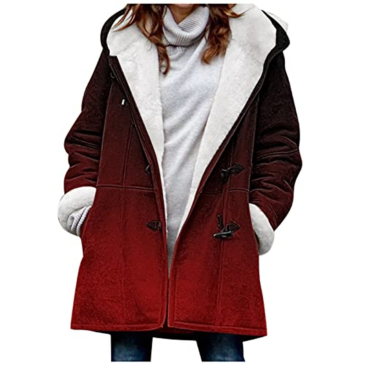 SNKSDGM fall outfits for women winter coats for women long trenchcoat double breasted trench coat water resistant classic peacoat with belt women's business casual shirts 3x hoodie for women womens