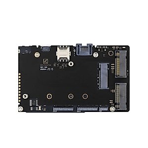 Khadas New M2X Extension Board is an Ultra-Thin Version of The Original M2X Board.It has M.2 Slots for Adding a 4G LTE Module and NVMe SSD to VIM3/VIM3L. A Nano-SIM Card Slot is Built Into The Board