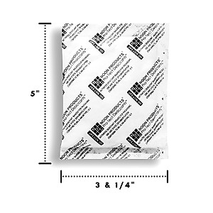 Noon Products Protect Desiccants 60g Silica Gel Packets (5-Pack) – No Silica Dust, No Static, MIL-D-3463E – Ideal for Ammo Storage, Electronics, Flower Drying & More