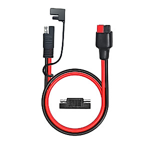 GODPEE Anderson Connector to SAE 12AWG 2FT Extension Cable with Polarity Reverse Adapter for Cars Solar Panel Portable Battery