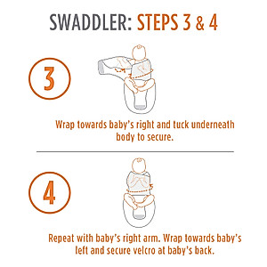 Ergobaby Swaddle Wrap, Original Swaddler, Natural