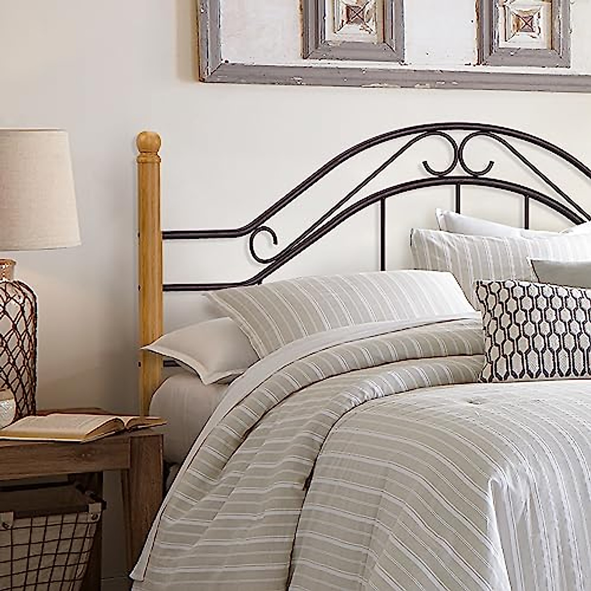 Hillsdale Furniture Winsloh Headboard, King, Black