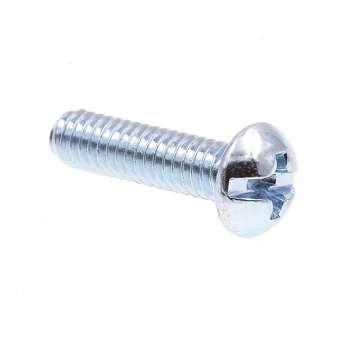 Prime-Line 9003531 Machine Screw, Round Head, Slotted/Phillips Combo, #8-32 X 5/8 in, Zinc Plated Steel, Pack of 75