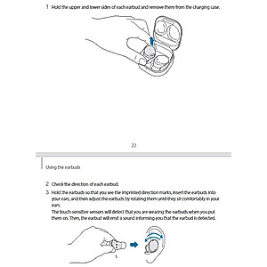 SAMSUNG Galaxy Buds Pro, Bluetooth Earbuds, True Wireless, Noise Cancelling, Charging Case, Quality Sound, Water Resistant, Phantom Silver (US Version)