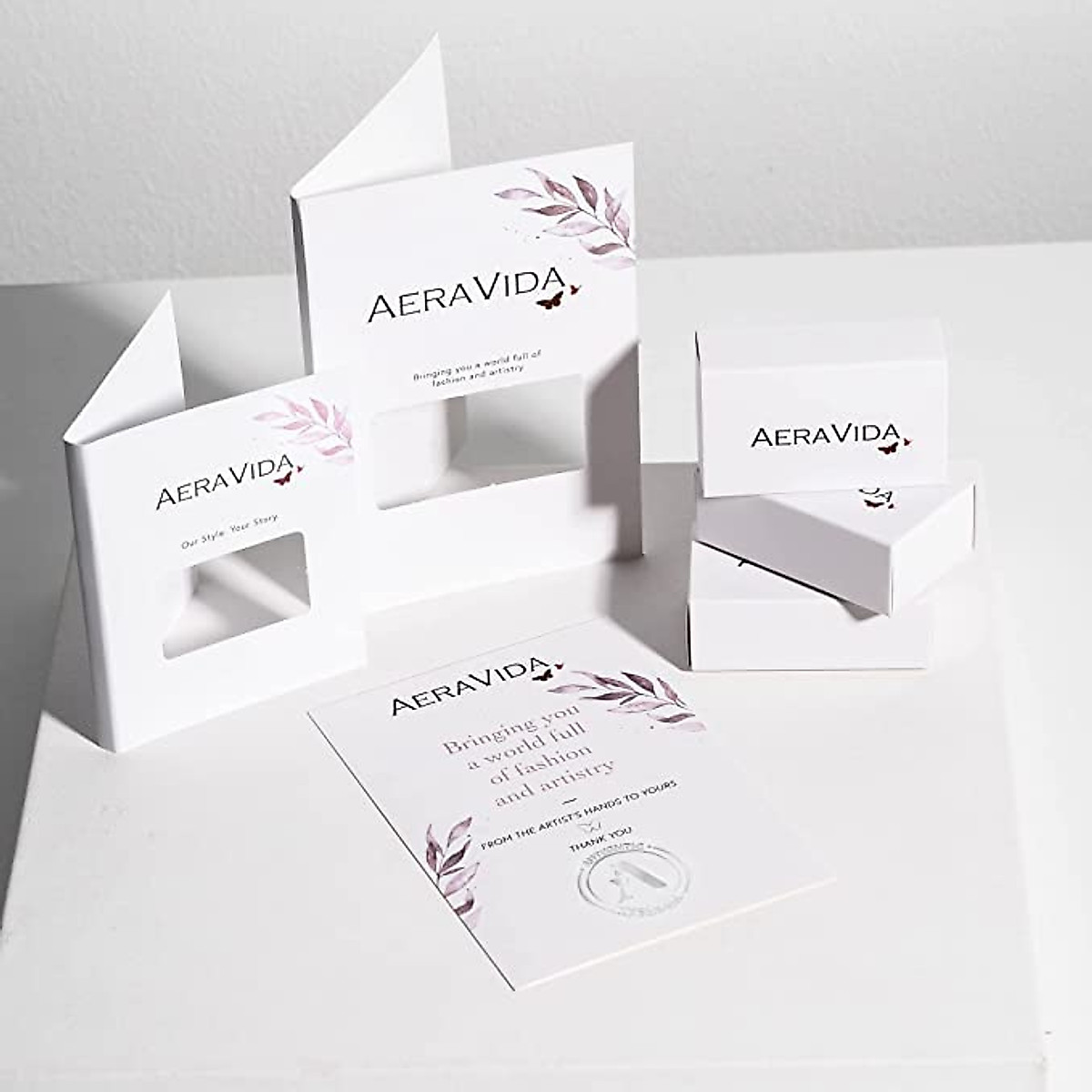 AeraVida Stylish & Lucky Four-Leaf Clover .925 Sterling Silver Dangle Earrings | Four Leaf Clover Earrings | Sterling Silver Dangle Earrings for Women | Fashion Drop Dangle Earrings