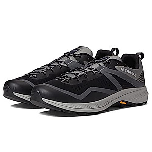 Merrell Mqm 3 Sneakers for Men Offers Textile Lining, Round-Toe Silhouette, and Lace-Up Closure Black/Charcoal 11.5 M