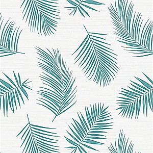 Frankie & Johnny Women's 3 Piece Knit Pajama Set - Top, Pant and Short, Short & Pant Set - Palm Tree, Medium