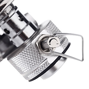 Mini Portable Camping Lantern Gas Light Tent Lamp Torch Hanging Metal Lamp-chimney Butane 80LUX