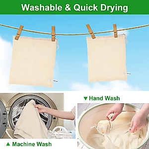 3 Pack Reusable Produce Bags mesh produce bags reusable washable mesh bags for vegetables zero waste eco friendly products food fruit bags Vegetable Storage Grocery Shopping bag produce bags grocery