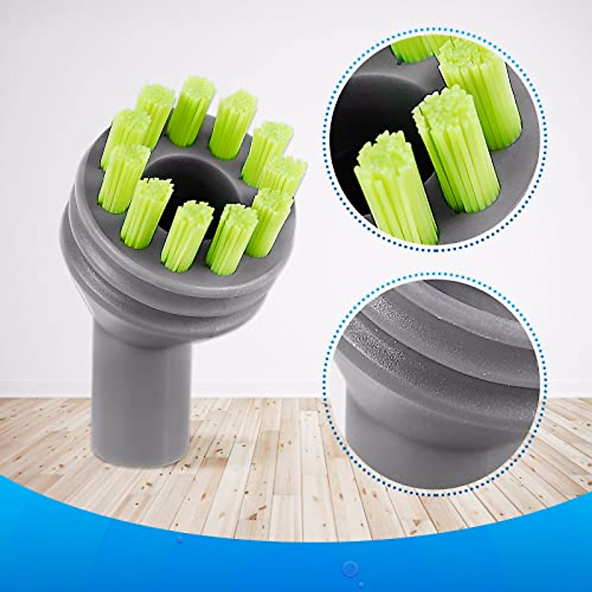 KEEPOW Steam Shot Attachments Compatible with Bissell SteamShot Hard Surface Steam Cleaner 39N7V 39N7A 2994B, Replacement Parts Accessories (6 Pack)