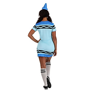 Fun Costumes Cerulean Crayola Crayon Women's Costume Small
