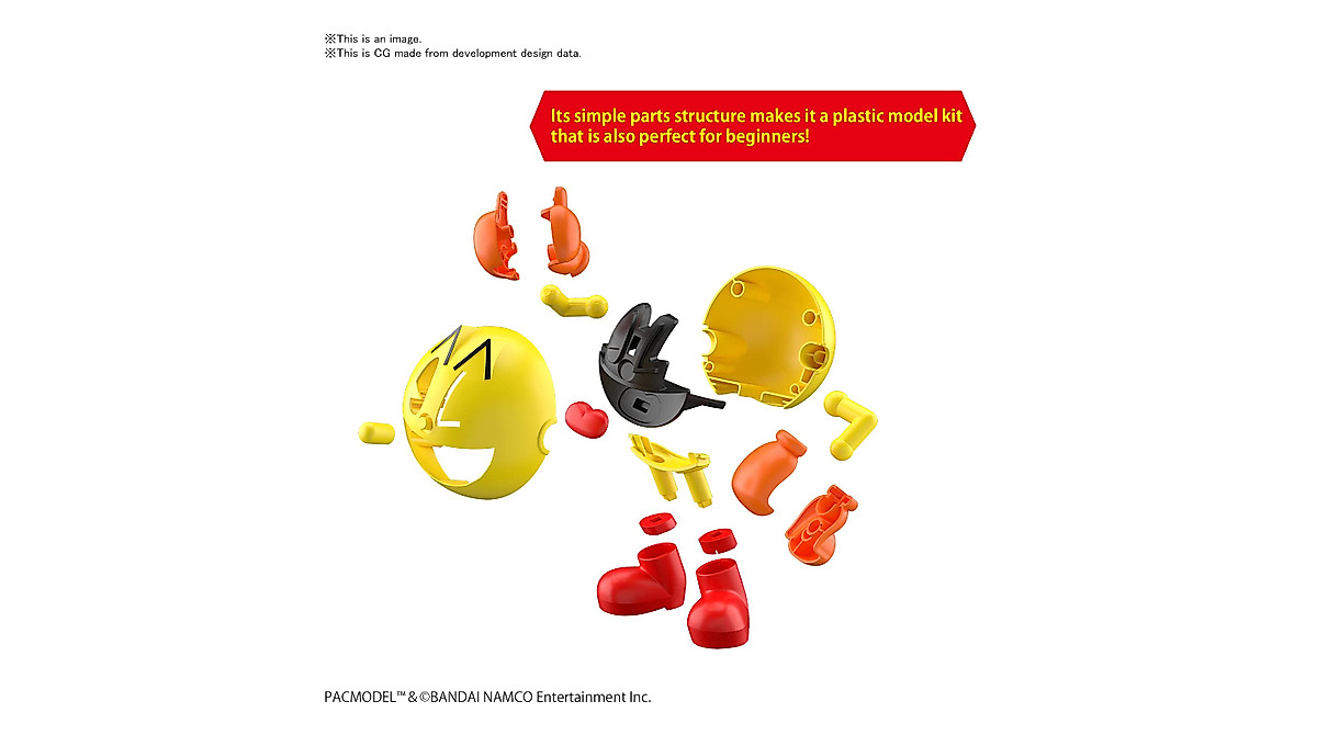 Build Your Own Pac-Man Model Kit by Bandai Hobby