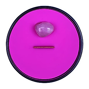 Naturally Wicked Spellbinding Candle | Scented Crystal Spell Candle | Inc Unique Candle Gift Box (Love)