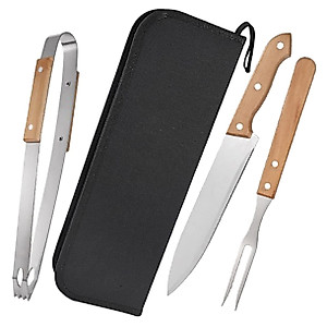 2 Sets Barbecue and Fork Tools Grilling Cutter Grill Tool Kit Grill Cutter Grill Fork Tong for Outdoor Grill Food Barbecue Grilling Fork Tong Cooking Food Kitchen Essentials