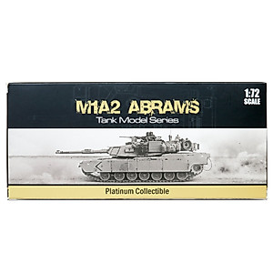 POCO DIVO US M1A2 Abrams Tank Diecast 1/72 Scale Showcase Collection Action Model
