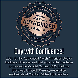 Cordial Cables/Germany CSI 6 RP-Silent Shielded Cable 6m