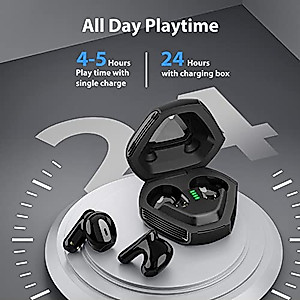 ACAGET Wireless Earbuds, Bluetooth Headphone for Samsung S23 Plus Galaxy S22 Ultra S21 FE A53 Touch Control Stereo Earphone with Mic Headset for Apple iPhone 14 Pro Max 13 12 11 XR Pixel 7 6 iPad Pro