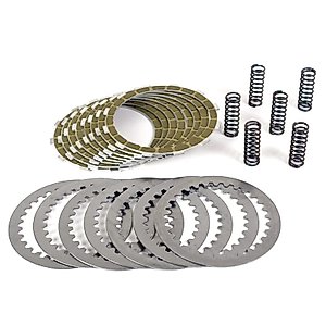 TJ Brutal Customs Complete Clutch Kit - Performance Product Includes Heavy Duty Springs, Kevlar Friction Plates & Tempered Steel Plates Perfect Fit for Shadow VTX1300