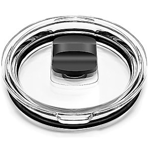 30 oz Tumbler Lid,with Magnetic Slider Switch, Replacement Lids Compatible for YETI 30 oz Tumbler, 14 oz Mug and 35 oz Straw Mug, 2 Pack Travel Spill Proof Cup Lids Covers BPA Free