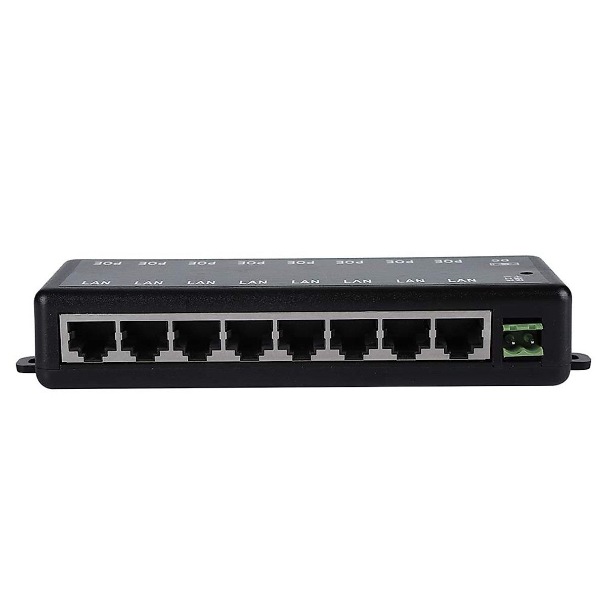 8 Port PoE Injector All in One DC12V-48V 8 Interfaces Passive Adapter Power Over Ethernet Module Injector