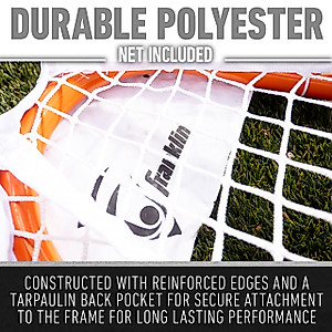 Franklin Sports Franklin Sports Backyard Lacrosse Goal - Kids + Adult Lacrosse Training Net - Lacrosse Training Equipment - Youth + Adult Training