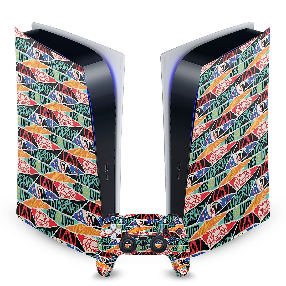 Head Case Designs Officially Licensed Far Cry 6 Graphics Pattern Vinyl Faceplate Sticker Gaming Skin Decal Cover Compatible With Sony PlayStation 5 PS5 Digital Edition Console and DualSense Controller