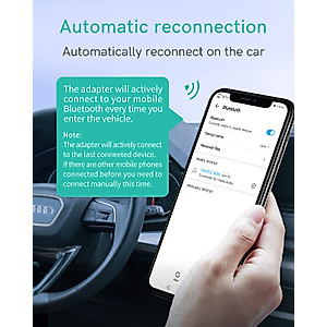 CHOOCL Bluetooth 5.0 aptX-HD Car Adapter Compatible for Audi MMI 3G AMI Music Interface,Audi Symphony,Audi Concert,Mercedes Media Interface and Volkswagen MDI Connector(A1-3000A)