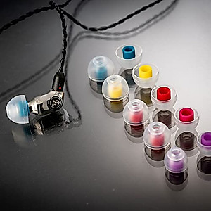 SpinFit CP100 for IEM - M - Patented Silicone Eartips for Replacement, Secure Fit and Supreme Comfort (2 Pairs) (for Nozzle Diameter from 4.5-5 mm)…