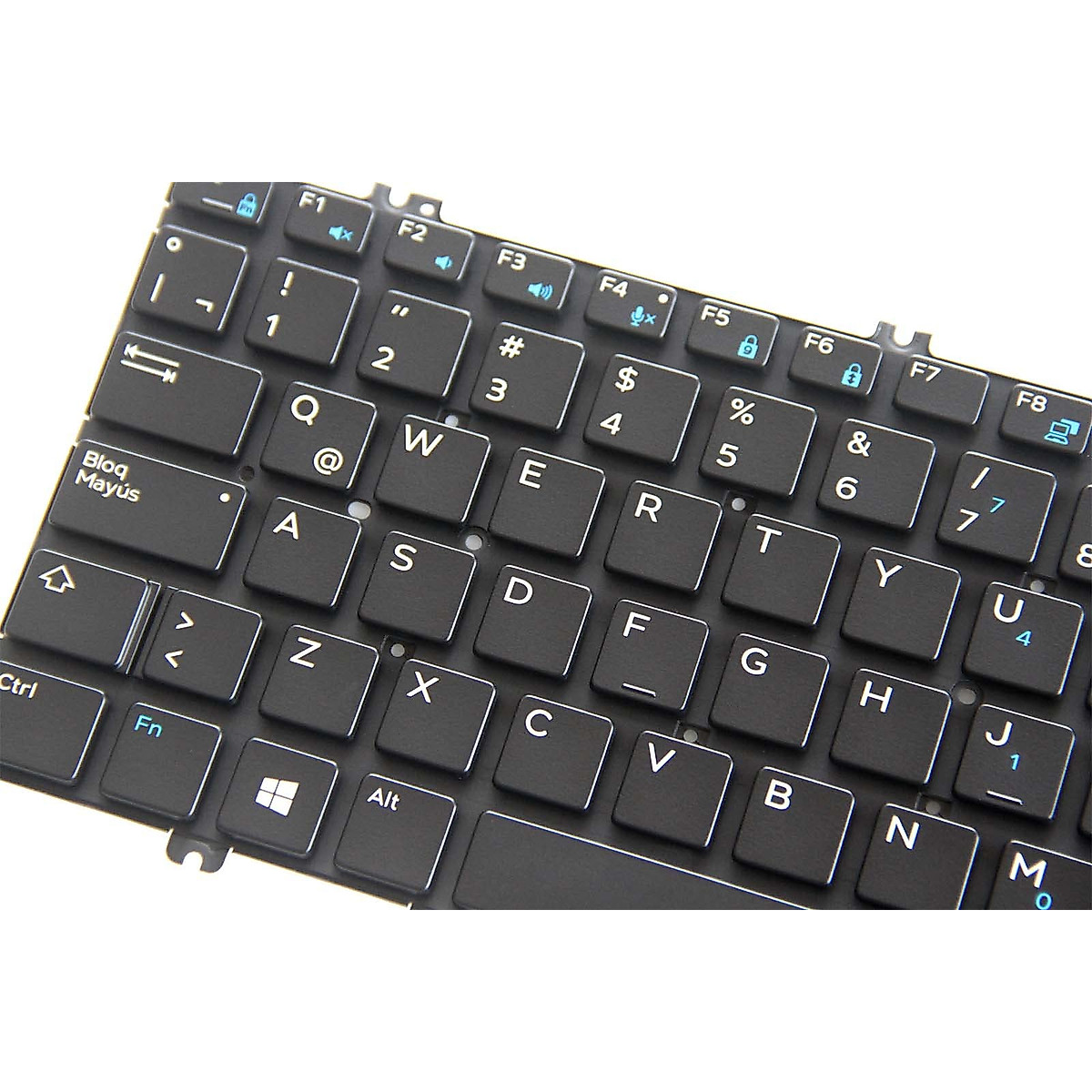KbsPro Backlit Teclado Latin Spanish Keyboard for Dell Latitude 7280 7290 7380 7389 7390 5280 5289 5290 0W6T39 Laptop Backlight