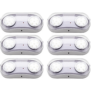 Ciata Waterproof Emergency Lights for Home, Emergency Exit Light, Emergency Lighting, Led Emergency Lights with Battery Backup, Emergency Lights for Business, and Commercial Emergency Light fixtures