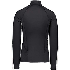 Obermeyer Womens Discover 1/4 Zip Top, Black, Large