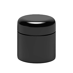 OZCHIN Glass Jar w/Airtight Lid 100ml Airtight Canisters for Kitchen, Food Storage Container with Lid for Serving Tea, Coffee, Spice and More (100ml)