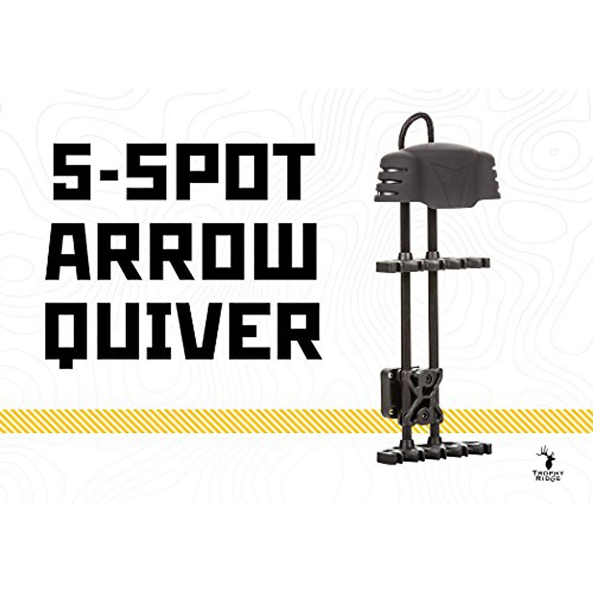 Trophy Ridge 5-Spot Archery Arrow Quiver, Black