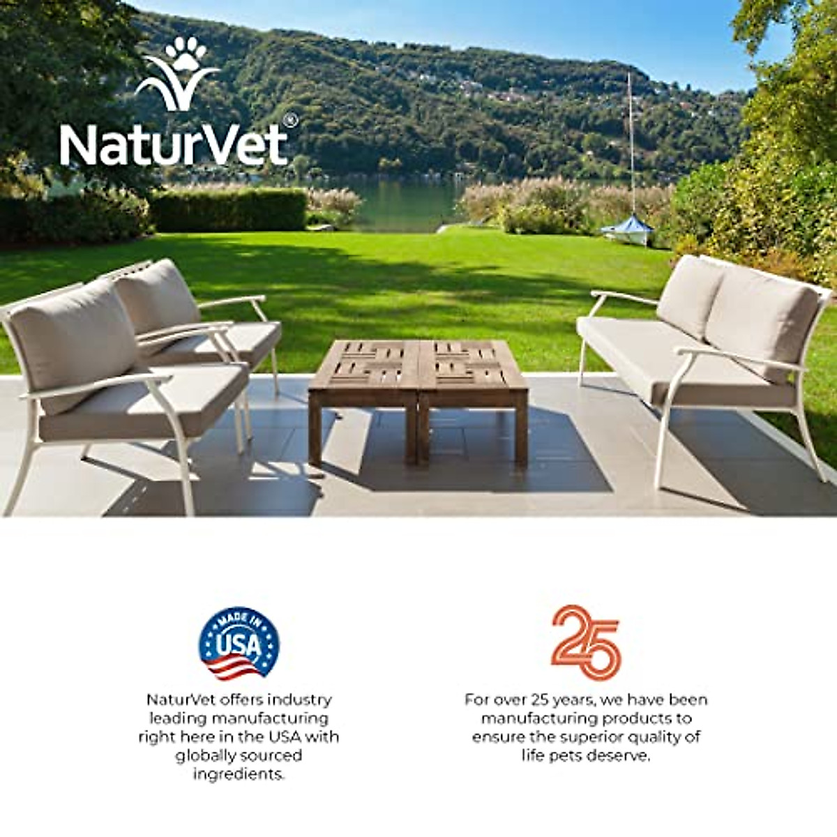 NaturVet – Yard Odor Eliminator – Eliminate Stool and Urine Odors from Lawn and Yard – Designed for Use on Grass, Plants, Patios, Gravel, Concrete & More – 31.6 oz Ready-to-Use with Nozzle