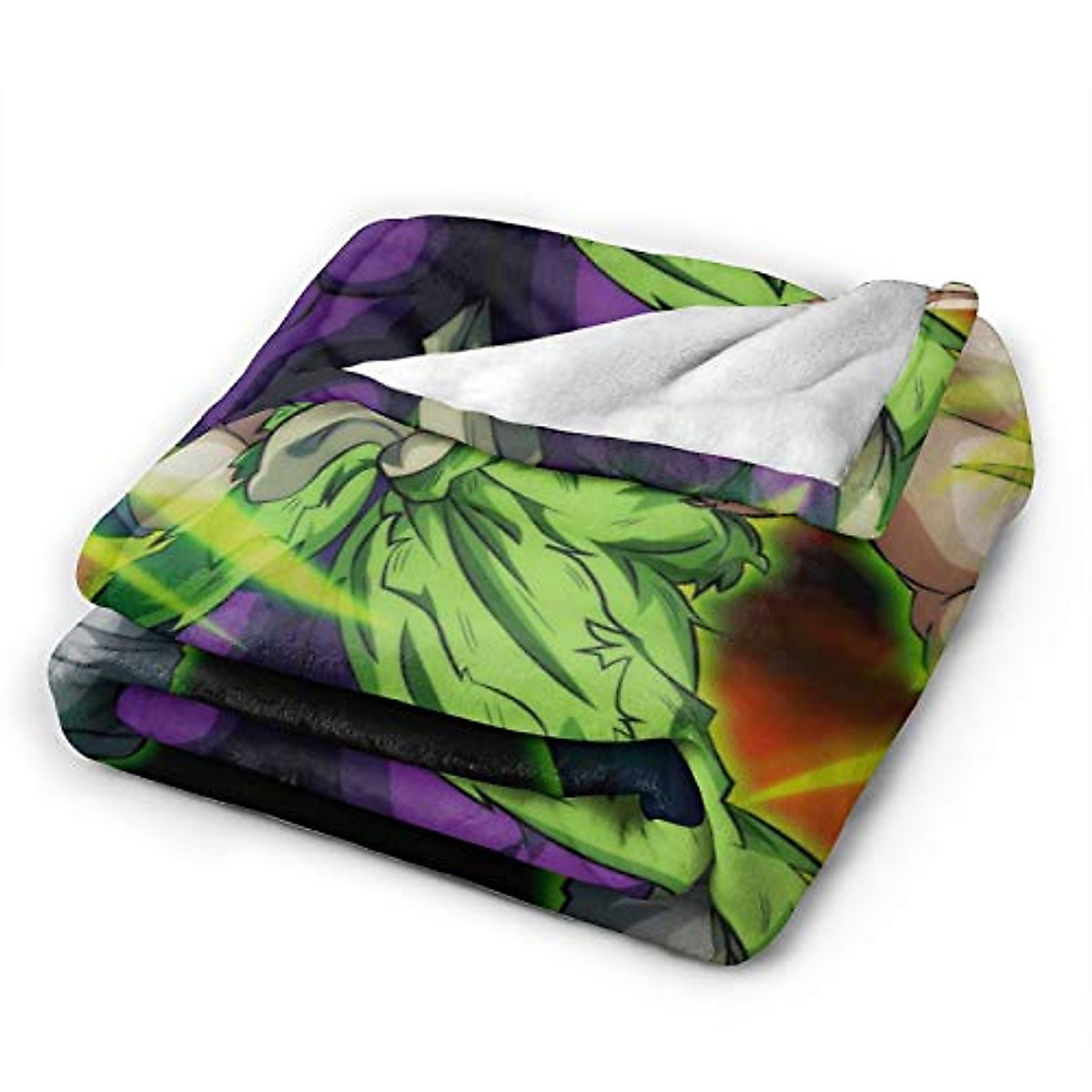 Mars Sight Broly Canon Blanket Throw Blanket Soft, Warm and Lightweight for Couch Bed Sofa Luxury Fleece Blanket