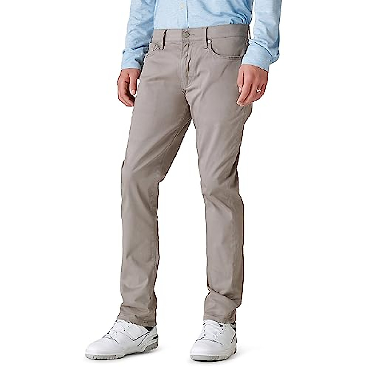Lucky Brand Men's 410 Athletic Sateen Stretch Jean, Brushed Nickel