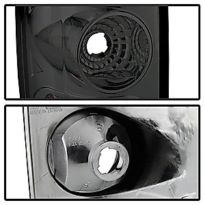 ACANII - For 2004 2005 2006 2007 2008 Ford F150 Styleside Smoke Rear Tail LightsBrake Lamps Driver & Passenger Side