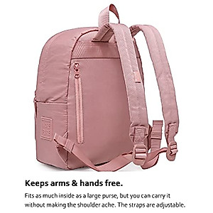 Hot Style Small Backpack Purse College Day pack ,D225f, Millennial Pink