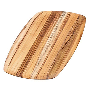 Teakhaus Cutting Board 41x28x1,4cm Edge Rounded, Wood, Brown, 41 x 28 x 1.4 cm