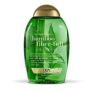 OGX Strength & Body + Bamboo Fiber-Full Shampoo, 13 Ounce