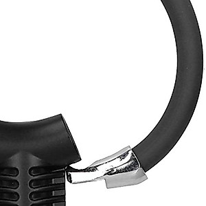 Kadimendium Bike Lock Reflective Black for Motorcycle Lock for Chain Lock for Cable Lock for Bicycle Lock for Skateboards(Reflective Matte Black)