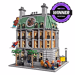 LEGO Marvel Sanctum Sanctorum 76218, 3-Story Modular Building Set, Avengers Movie Collectible, 9 Minifigures Including Doctor Strange, Wong, Spider-Man, Iron Man and The Scarlet Witch