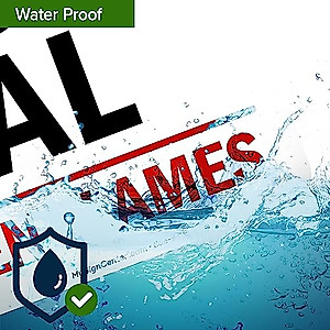 Danger Flammable Material No Smoking Or Open Flames Sign, 10x14 Inches, Rust Free .040 Aluminum, Fade Resistant, Made in USA by My Sign Center