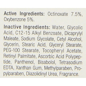 Neutrogena Healthy Skin Face Moisturizer Lotion with SPF 15 Sunscreen & Alpha-Hydroxy Acid, Anti-Wrinkle Treatment with Vitamins C, E & B5, Oil-Free & Alcohol-Free, 2.5 fl. oz