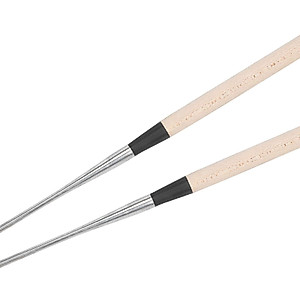 Sushi Chopsticks, 11in Extra Long Metal Chopsticks Japanese Cooking Chopsticks Sushi Chef Traditional Garnishing Plating Tweezers(S)