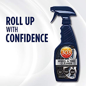 303 Wheel and Tire Cleaner - Cleans Both Wheels and Tires Effectively - Tough on Brake Dust - Removes Tire Browning - Foaming Formula, 15.5 fl. oz. (30596CSR) Packaging May Vary