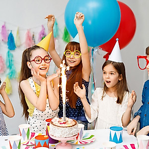 MECCANIXITY 15Pcs Khaki Tassel Garland Banner with Rope Tissue Paper Tassels Party DIY Kits for Anniversary Wedding Birthday Party